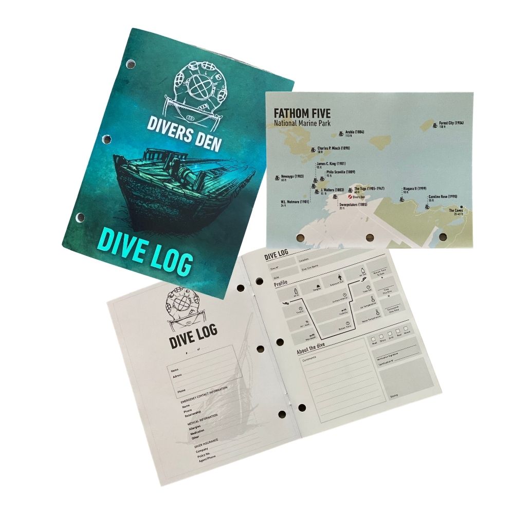 Divers Den Log Book – diversdenstore